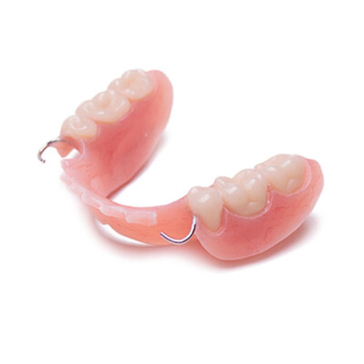 CUSTOM MISSING TEETH FLIPPER Stayplate Upper Lower Tooth Replacement ...