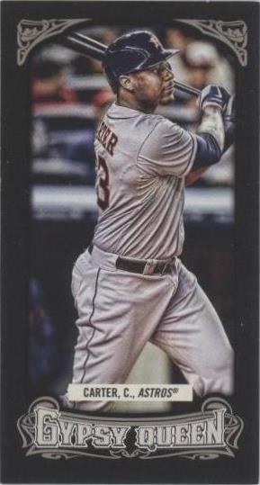 2014 Topps Gypsy Queen - Chris Carter #288 Mini Black /199 for sale ...