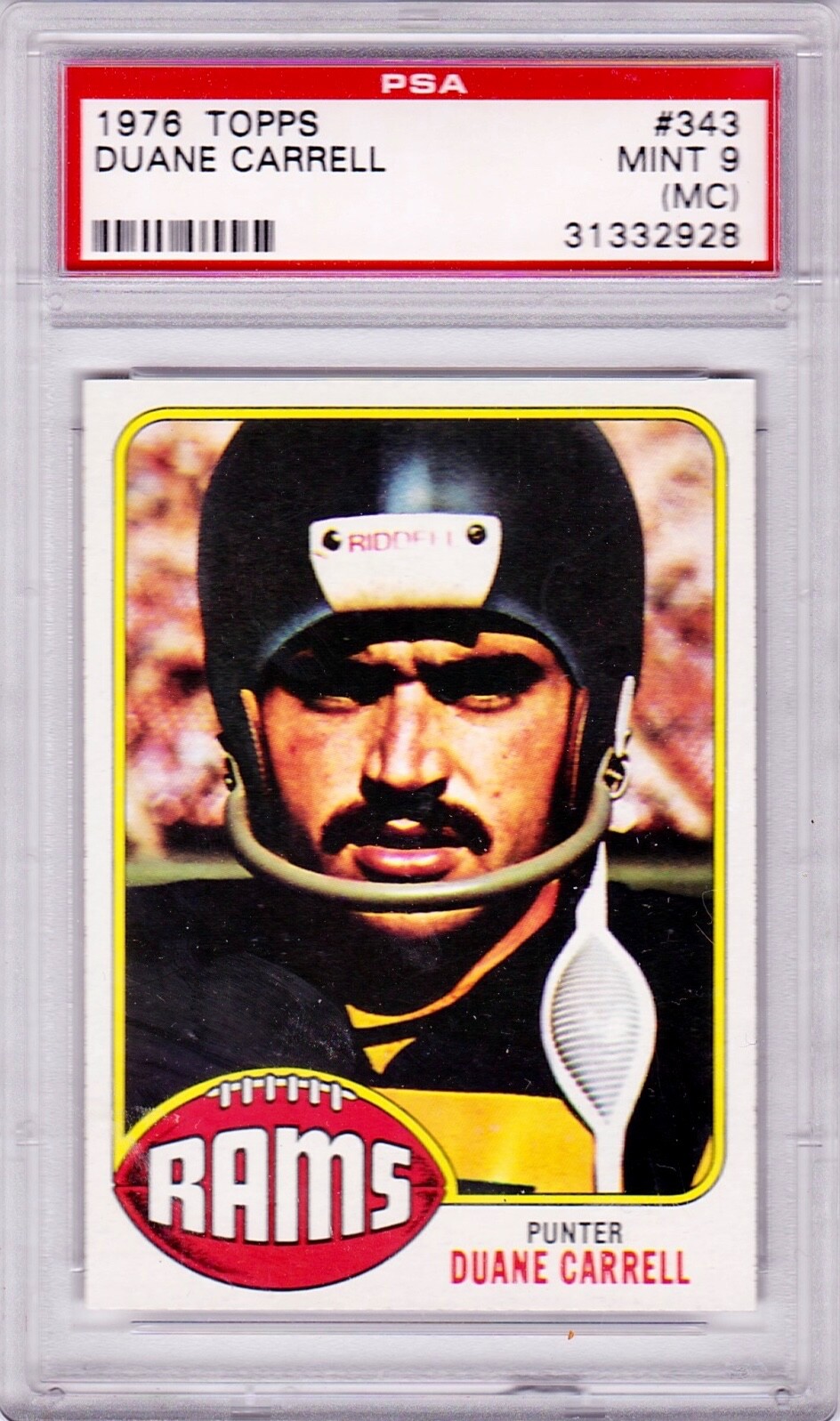 1976 Topps - #343 Duane Carrell (RC) for sale online | eBay