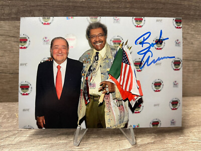 Bob Arum Boxing Promoter Hand Signed 4x6 Photo TC46-5618 | eBay
