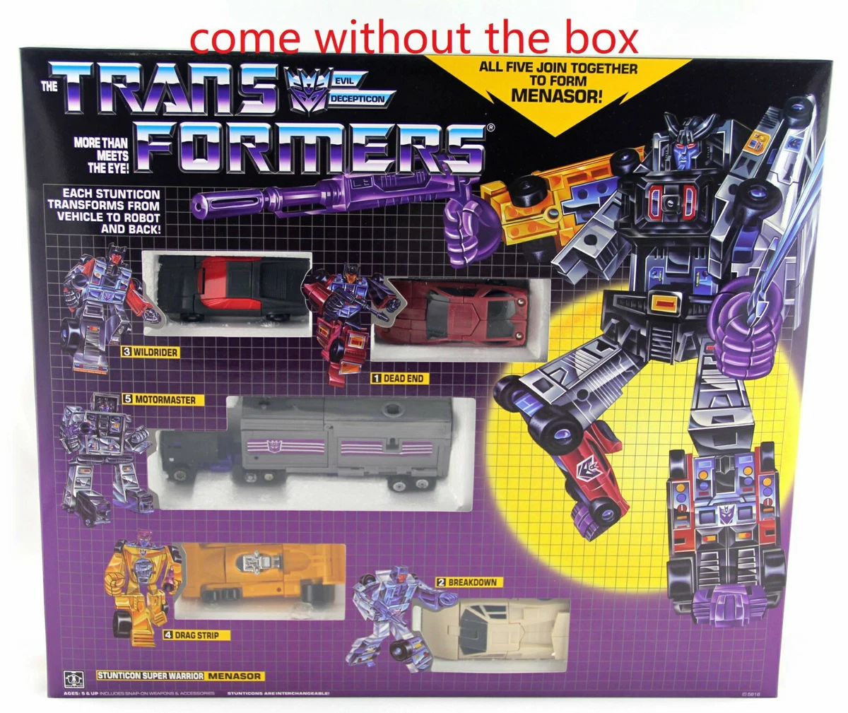 Transformers Universe G1 Stunticons, 52% OFF