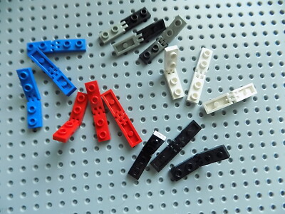 Lego Hinge Plate 1x2 w/ 3 Fingers attached to 2 Fingers pick your color ...