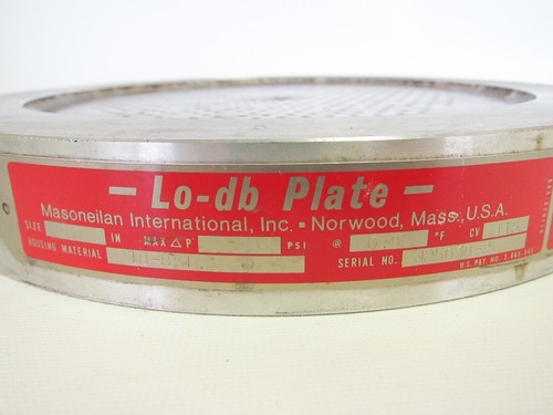 Masoneilan Lo-db Plate Size 8 18-8ST | eBay