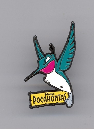 Disney Disney's Pocahontas Hummingbird Flit Title Logo Series Pin | eBay