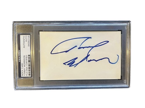 TOMMY MORRISON SIGNED AUTOGRAPHED INDEX CARD ROCKY BALBOA STALLONE ...