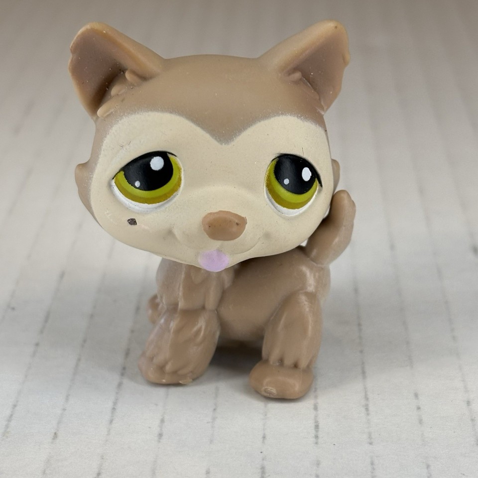 Littlest Pet Shop LPS Lot Of 5 G2 Cat Dog Bulldog #358, 386, 46, 48 ...