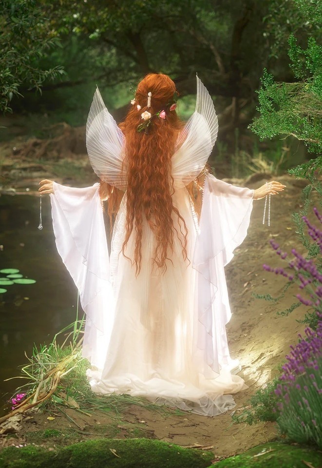 Selkie Stonehart x Firefly Path Bow Floating Fairy Angel Wings *SOLDOUT ...