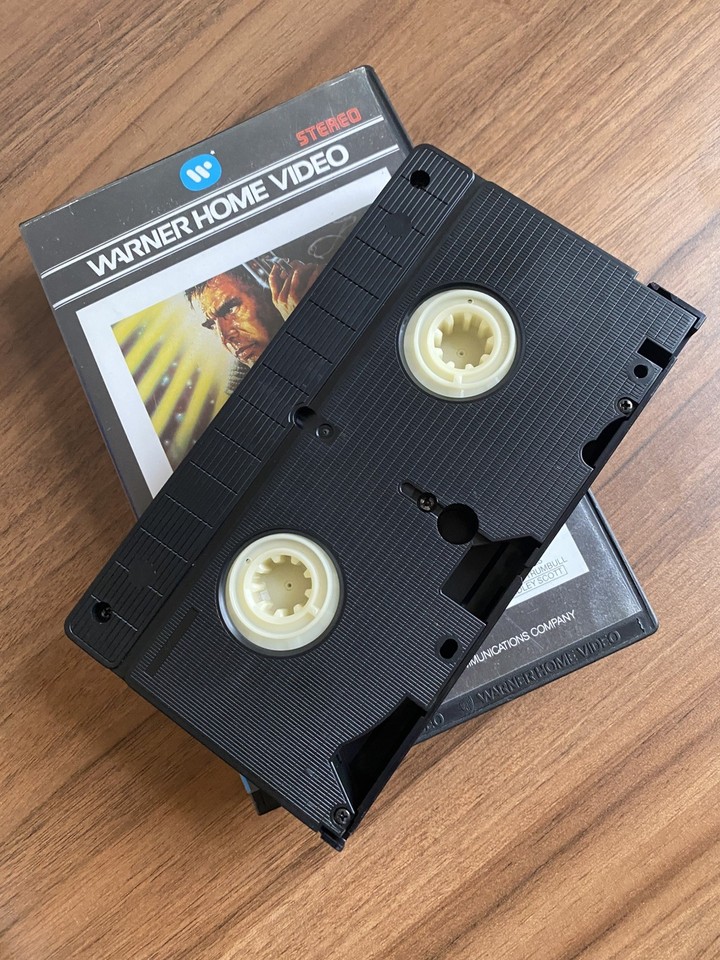 📼 Blade Runner VHS, 1982 - Warner Pre Cert Big Box Rental, VGC+ | eBay UK