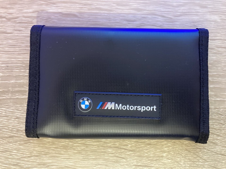BMW Genuine M Motorsport Card Slots Folding Wallet 80212461148 Stocking ...