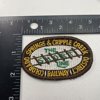 COLORADO SPRINGS CRIPPLE CREEK DIS. RAILWAY Patch (Railroad / Train ...