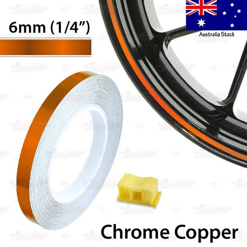 1/4" 6mm PIN STRIPE Car Wheel Rim TAPE Decal Vinyl Sticker w/ Tool ...