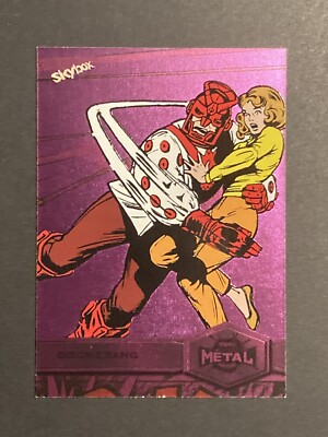 2021 Skybox Marvel Metal Universe #114 Boomerang Light FX Pink 27/75 | eBay