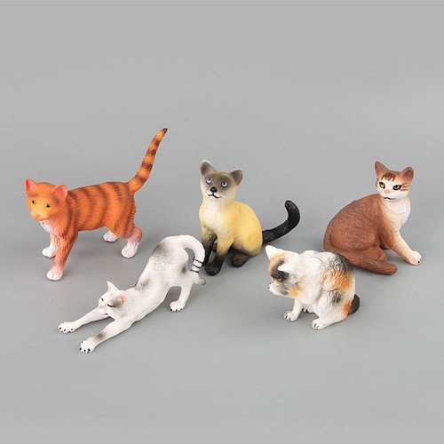Doll House Decor Mini Pet Model Miniature Cat Simulation Animal Neko ...