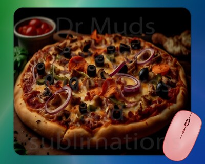 SUPREME PIZZA mouse pad mousepad | eBay