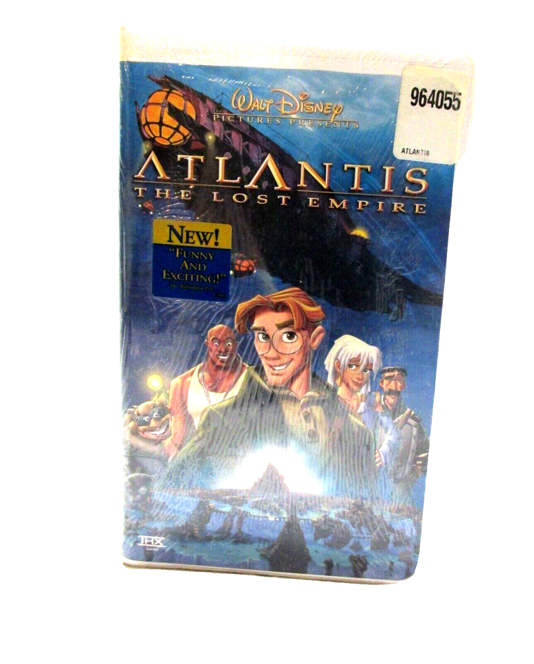 2002 Walt Disney Atlantis The Lost Empire VHS Movie New 786936163759| eBay