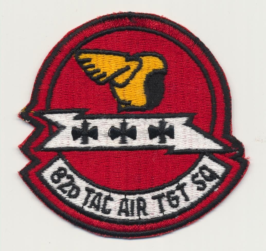 1970s-1980s USAF Squadron Patches (6) ~ Training, Maintenance, Tac-Air ...
