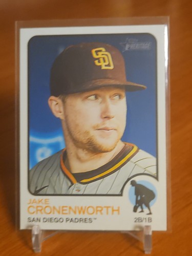 Jake Cronenworth 2022 Topps Heritage Baseball Card #57 San Diego Padres ...