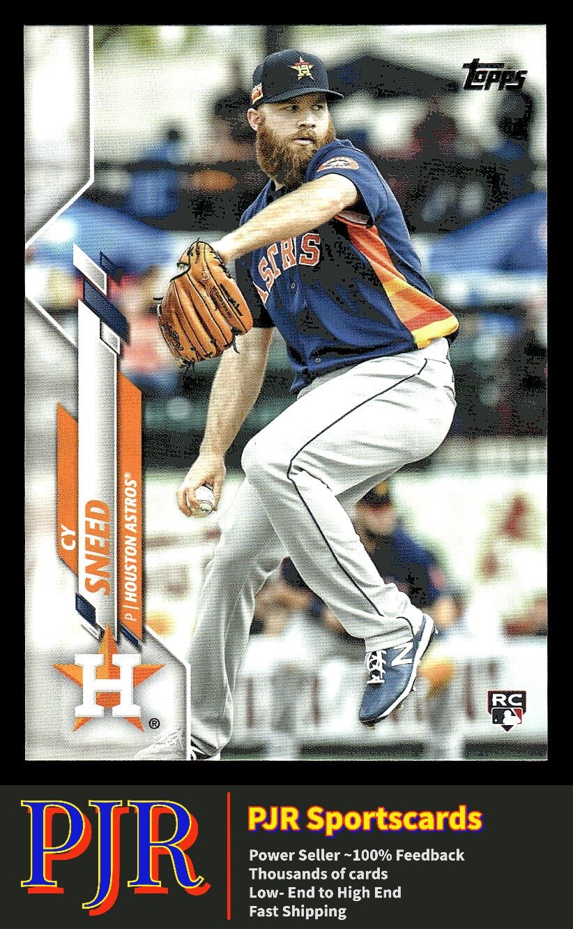 2020 Topps Update #U-224 Cy Sneed Houston Astros | eBay