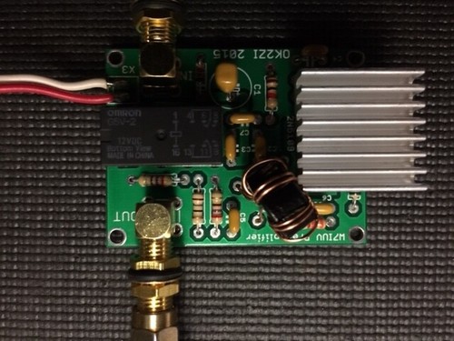 W7iuv Beverage Preamplifier PCB for Experimenters 2n5109 or Dcp68 ...