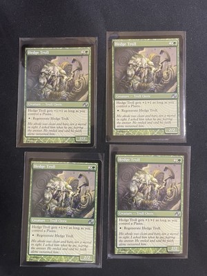 MtG X4 Hedge Troll Planar Chaos Magic the Gathering (Regenerate) | eBay