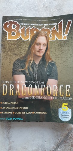 BURRN Magazine Heavy Metal Japan Release 2012 Issue 5 DRAGONFORCE | eBay