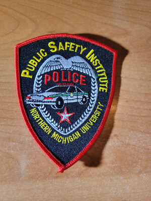 Northern Michigan University Public Safety Institute Police Patch | eBay