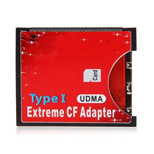 CY Dual Slot TF or MicroSD MicroSD to Type I Compact Flash CF Card ...