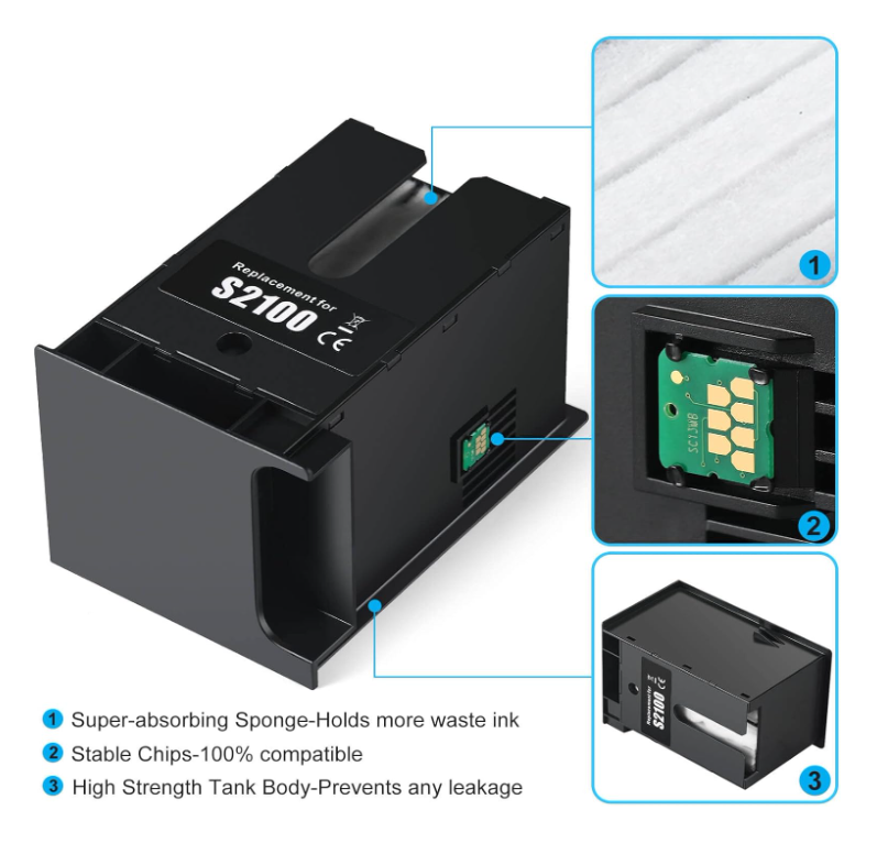 F570 Maintenance Box (C13S210057/SC13MB/S2100) Replacement for ...
