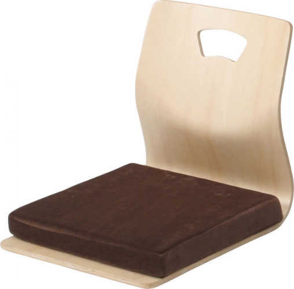 Japanese Floor Chair Zaisu Natural W39.5 x D52 x H43cm Fast Japanese Floor Chair Zaisu Natural W39.5 x D52 x H43cm Fast