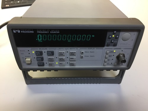AGILENT Keysight HP 53181A Frequency Counter 225 Mhz | eBay
