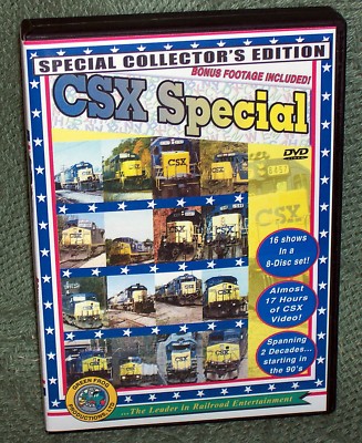 20232 TRAIN VIDEO DVD BOX SET "CSX - SPECIAL" 8 DISC SET | eBay