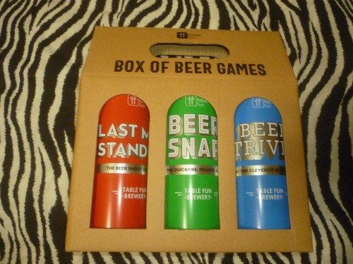 Box Of Beer Games - Open Box But Games Sealed | eBay