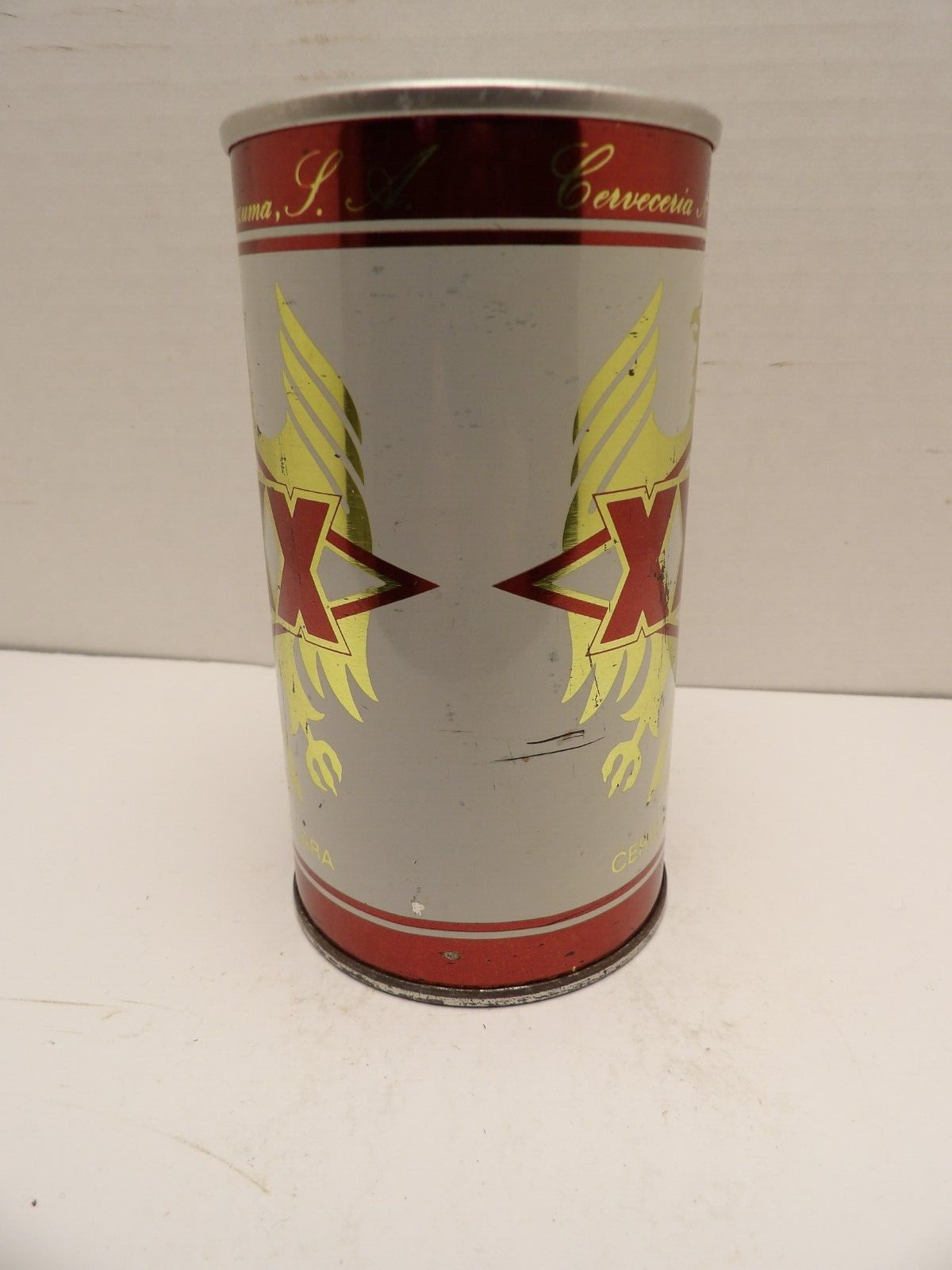 XXX CERVEZA CLARA STRAIGHT STEEL PULL TAB EMPTY BEER CAN #25 | eBay