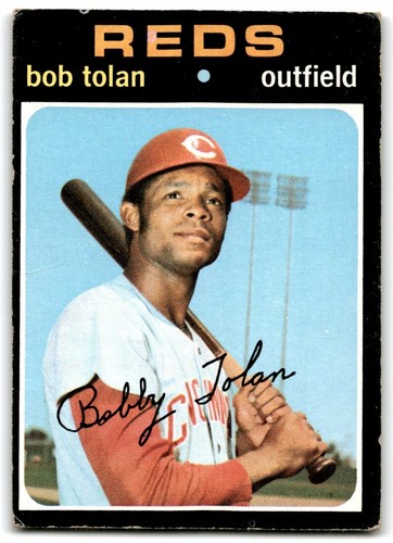 1971 Topps Bob Tolan Cincinnati Reds #190 | eBay