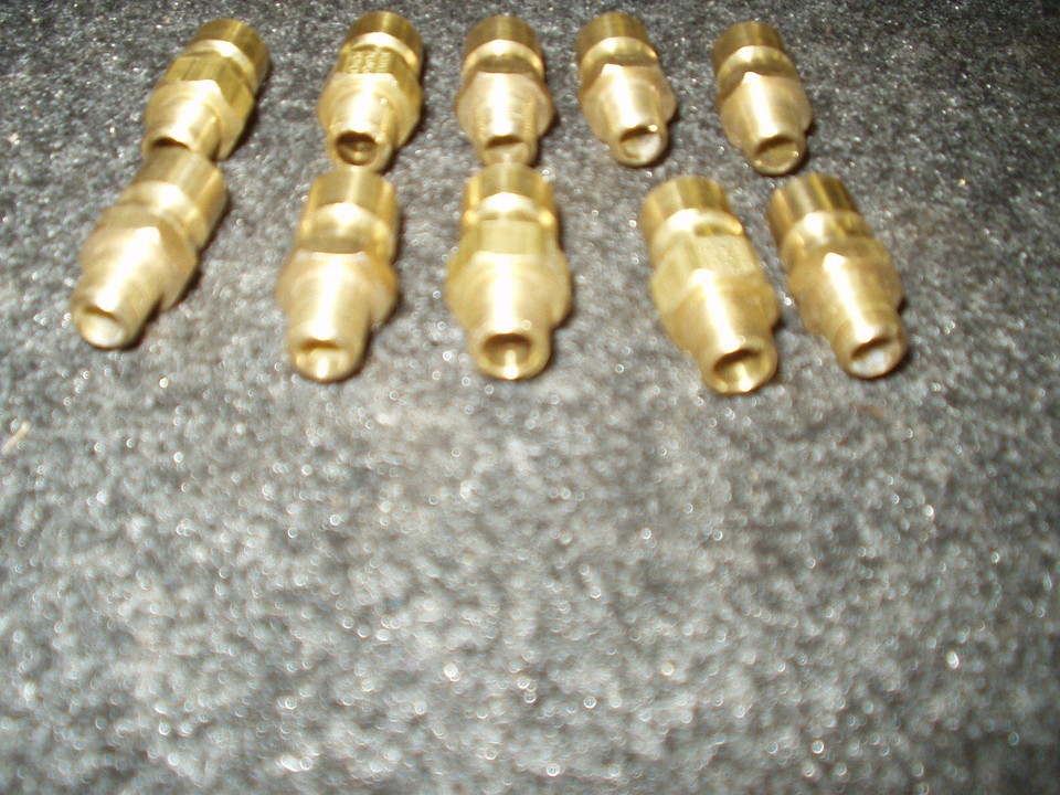 NEW (LOT OF 11) PPE BRASS MALE PLUG FITTING B351 3/8" ID | eBay