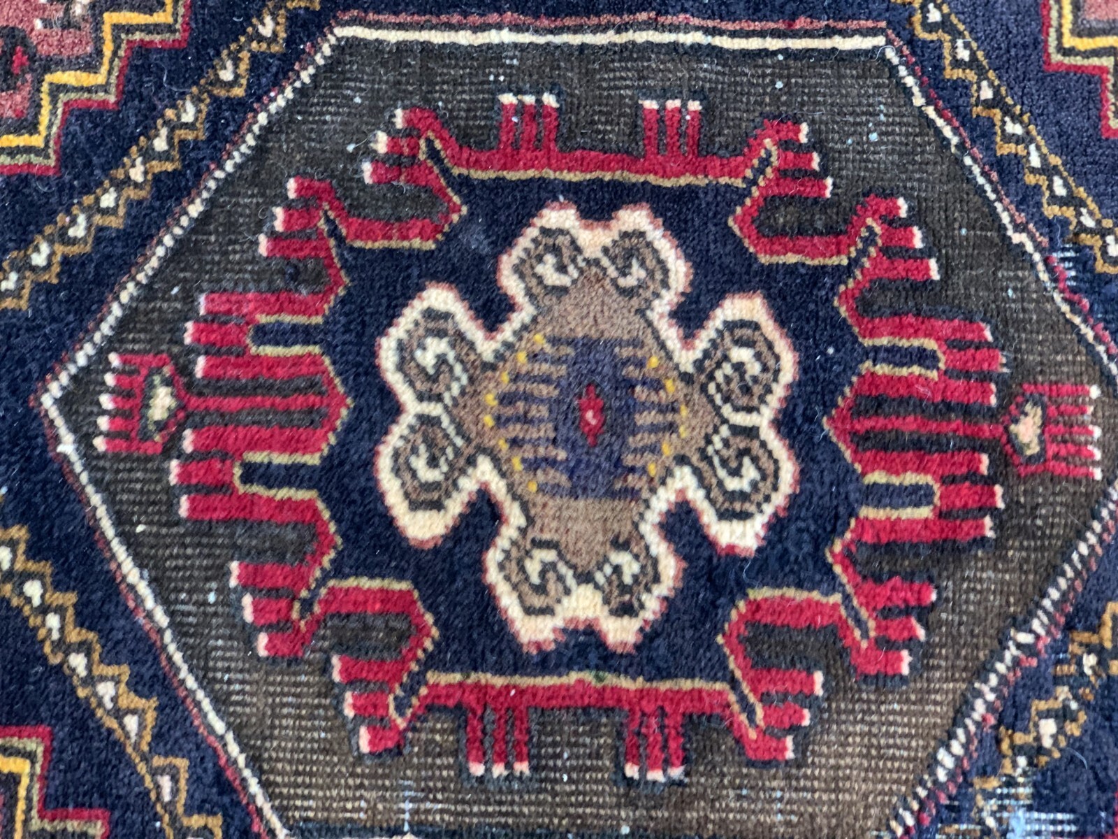 Geometric Turkish Vintage Rug,Farmhouse Vintage Anatolian Village Rug 3 ...