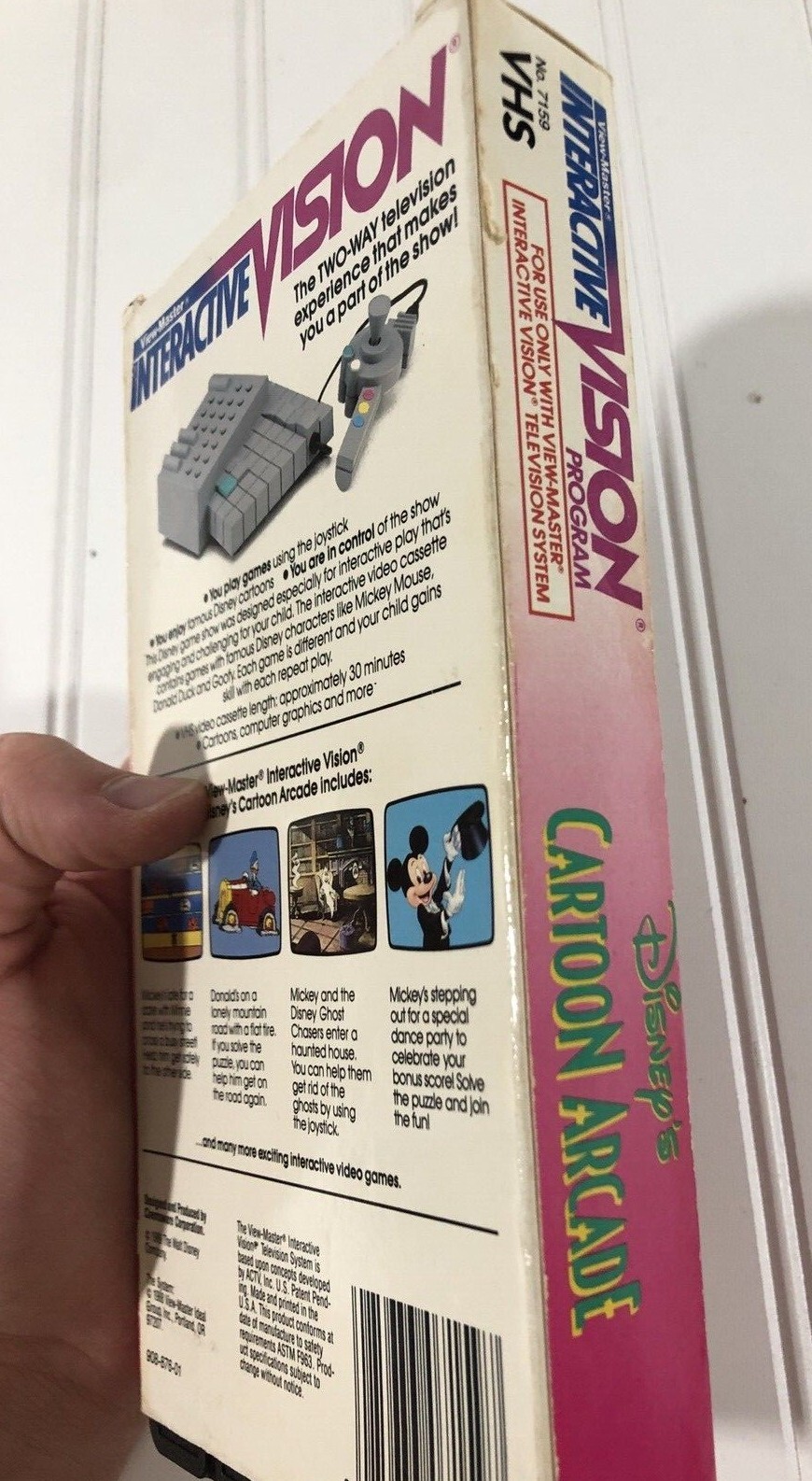 View Master Interactive Vision Program Disney's Cartoon Arcade Rare Vhs ...
