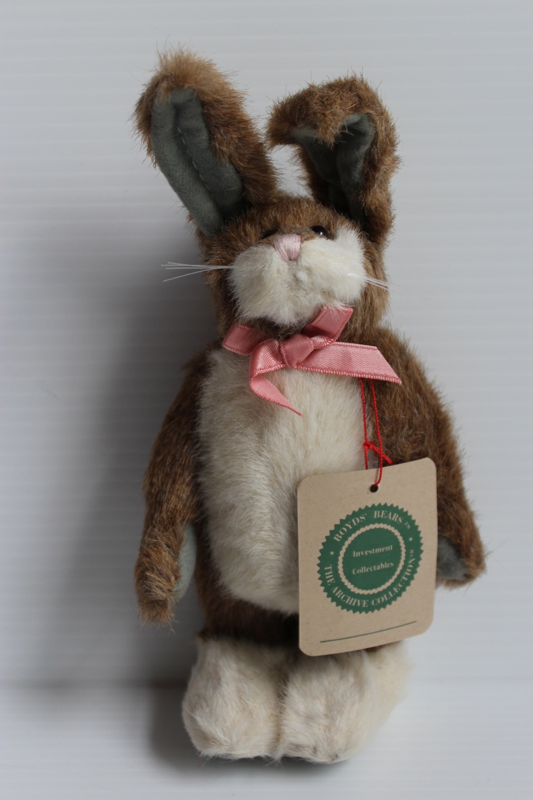 9 " Boyds Bears Brown Bunny Rabbit Archive Series 1990-1995 MINT NWT | eBay