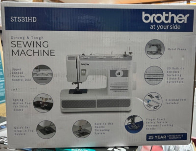 NEW Brother Strong & Tough 53 Stitch Sewing Machine w/ Finger Guard ...