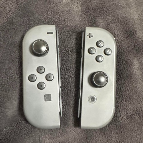 Nintendo Switch Joy-Con Bluetooth Wireless Controllers Gray Used ...