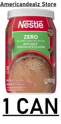 Nestle Zero Added Sugar & Fat Free Rich Milk Chocolate Hot Cocoa 7.33 ...