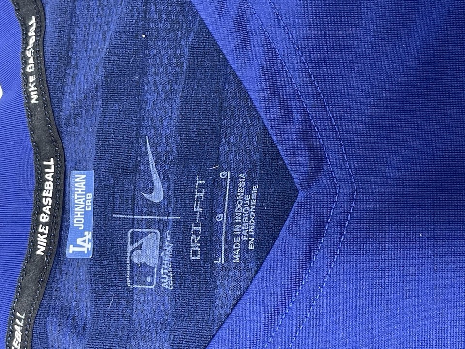 Collection Nike DRI-Fit MLB Los Angeles Dodgers BP V-Neck Dri Fit Size ...