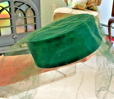 TRADITIONAL WOMEN'S SOFT GREEN VELVET CAP | eBay