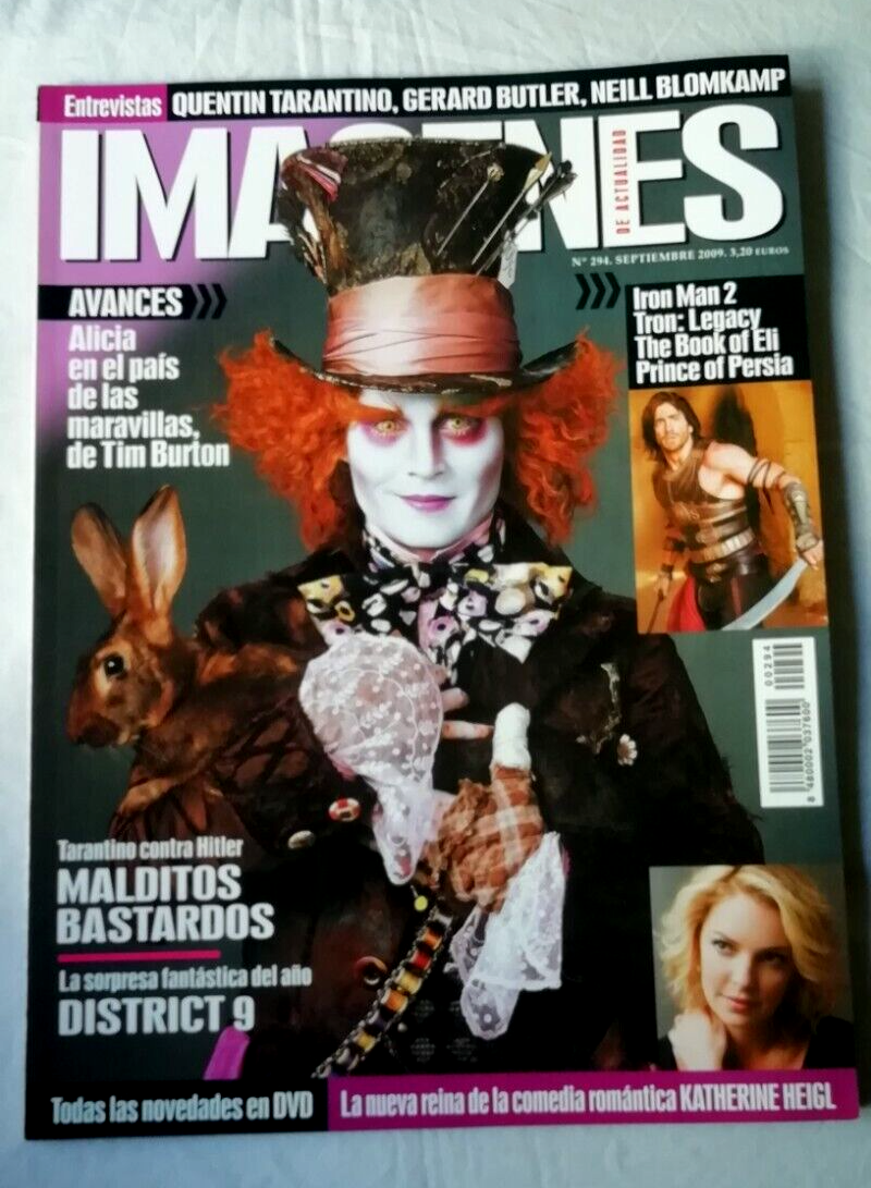 Photos De Present Magazine Nº 294 Tim Burton Tarantino Katherine Heigl ...