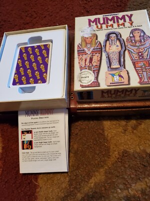 MUMMY RUMMY Egyptian Card Game GAMEWRIGHT 2003 | eBay