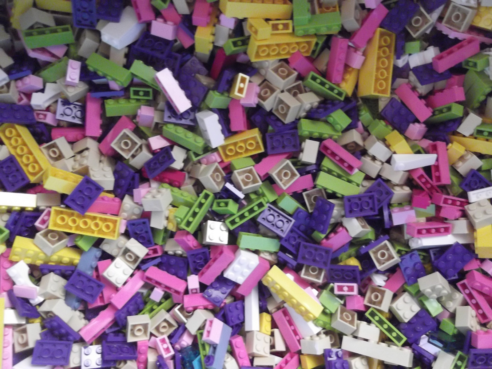 ☀️100+ LEGO GIRL FRIENDS PASTEL COLORS LEGOS PARTS & PIECES HUGE BULK ...