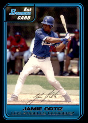 2006 Bowman Draft Picks & Prospects Draft Picks #DP47 Jamie Ortiz ...