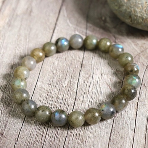 Natural Labradorite 8mm Bead Healing Crystal Stone Chakra Reiki Balance ...