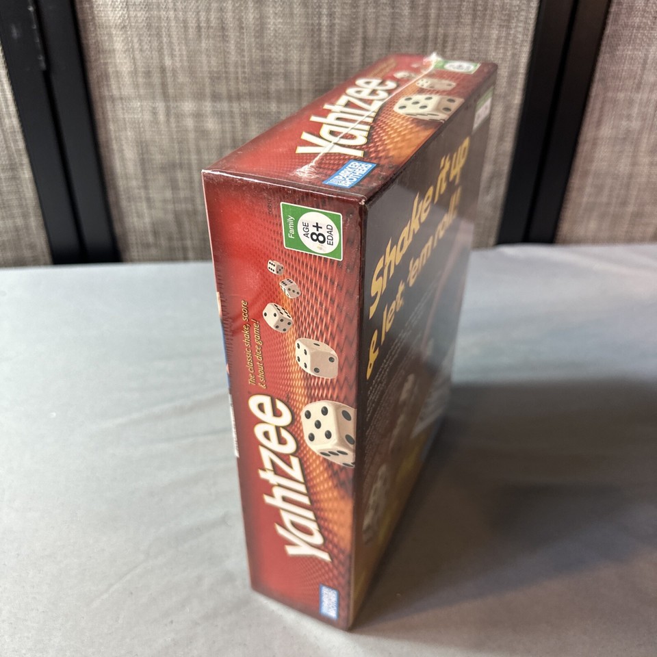 Yahtzee Board Game Brand New Factory Sealed Parker Bros 2005 Hasbro ...