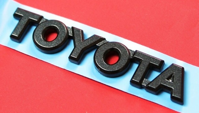 Toyota Camry SPORTIVO Boot Badge Emblem Toyota Black 2002 2004 for sale ...